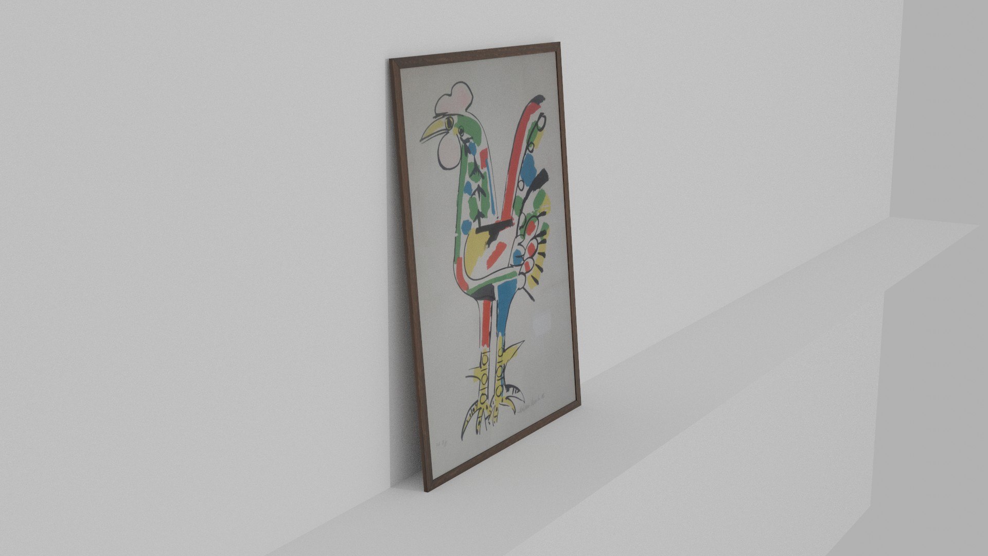 Aldemir martins galo 3D model - TurboSquid 1859148