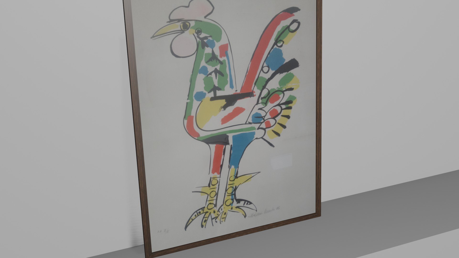 Aldemir martins galo 3D model - TurboSquid 1859148