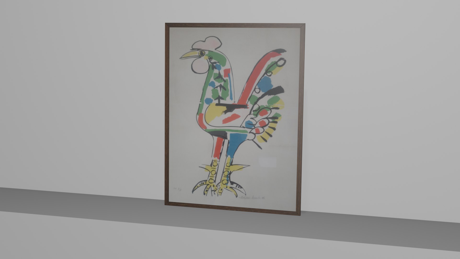 Aldemir martins galo 3D model - TurboSquid 1859148