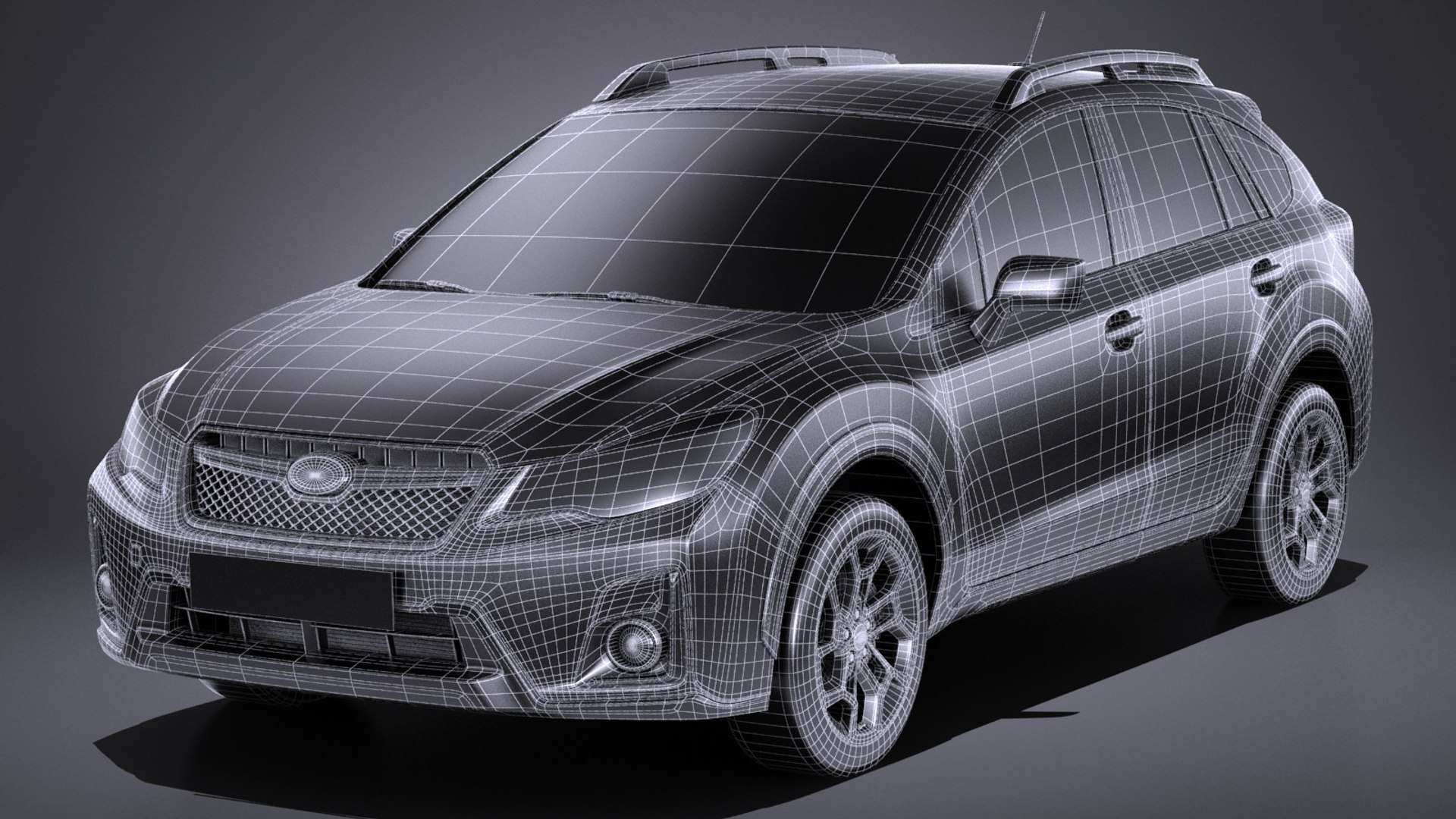 3D Subaru Crosstrack 2018 - TurboSquid 1153668