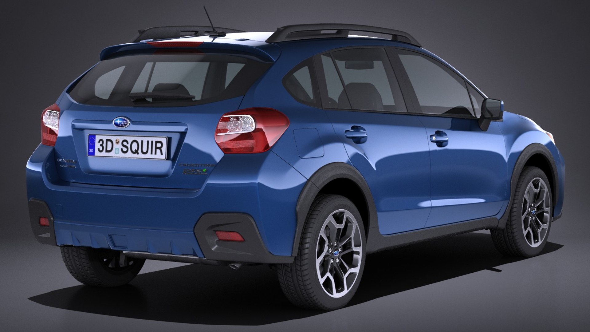 3D Subaru Crosstrack 2018 - TurboSquid 1153668