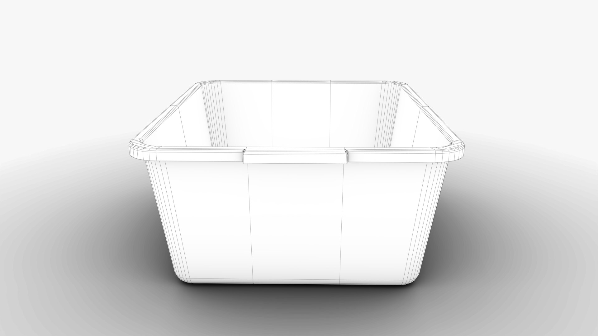 3D Plastic Basin Model - TurboSquid 1982302