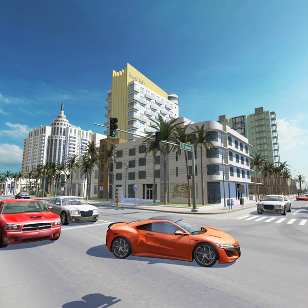 3D Miami Models | TurboSquid