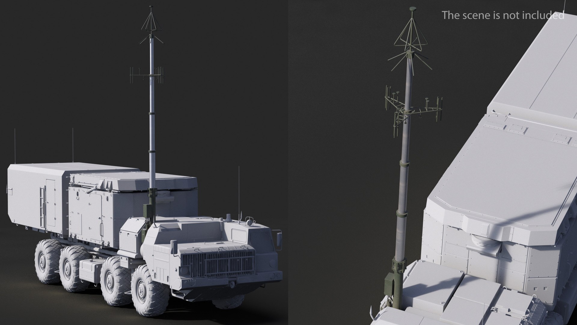 Free 3D Telescopic Antenna Mast - TurboSquid 1586254