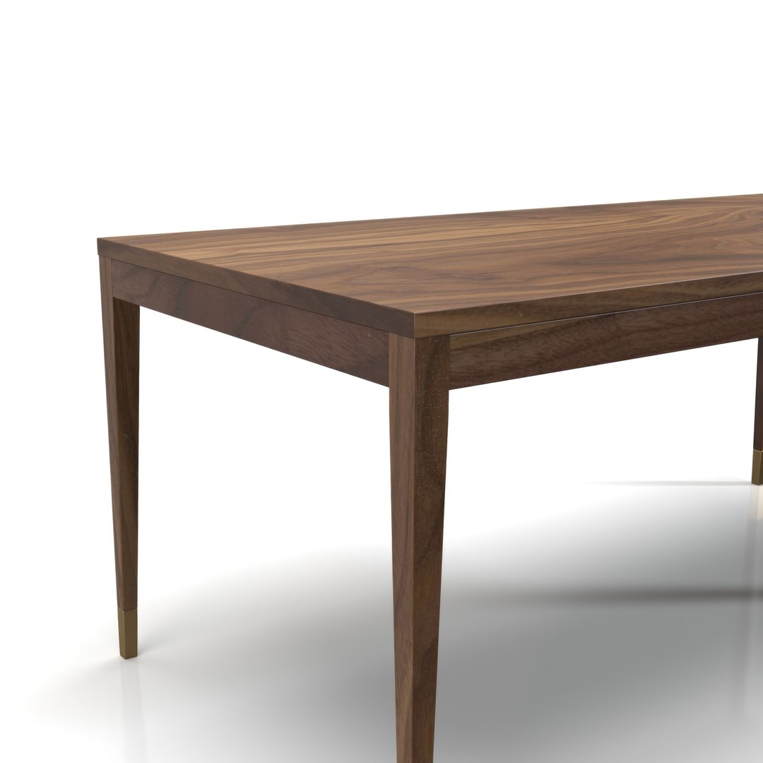 3D Model Tigrana Rectangular Dining Table PBR - TurboSquid 2205438