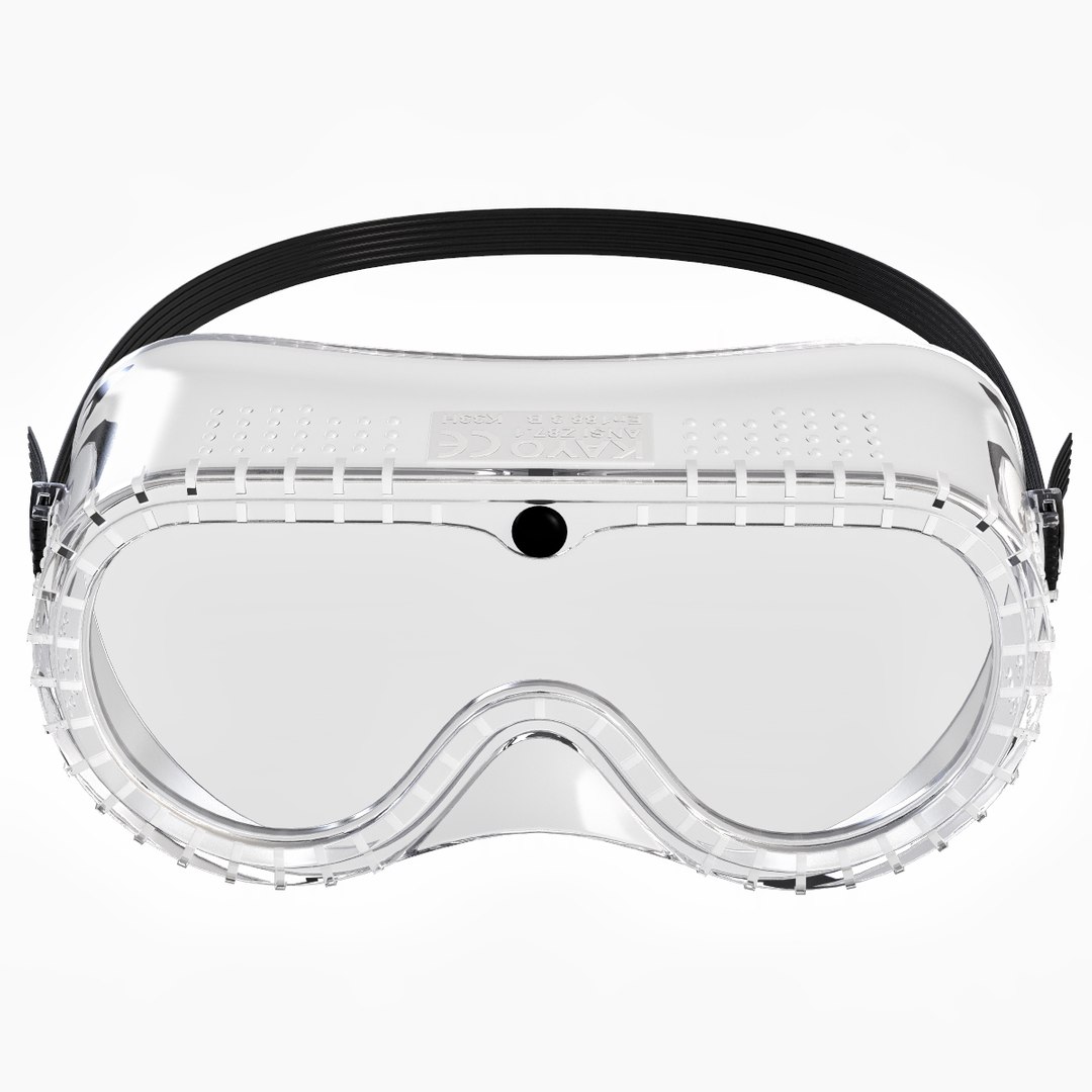 3D Model Safety Goggles - TurboSquid 1180250