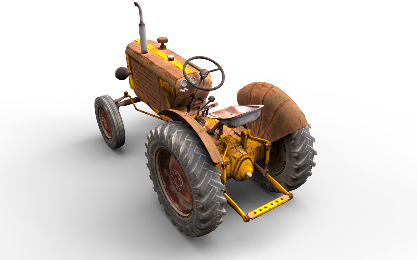 3D Farm Traktor - TurboSquid 1377815