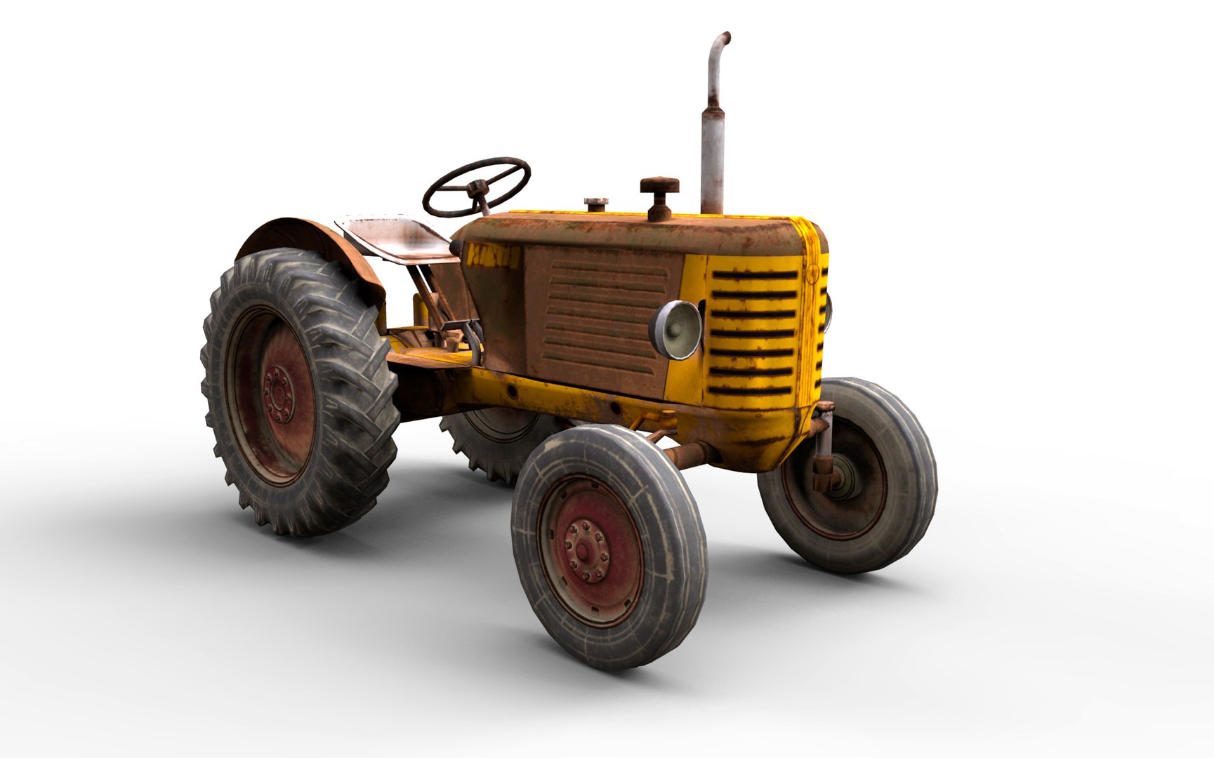 3D Farm Traktor - TurboSquid 1377815