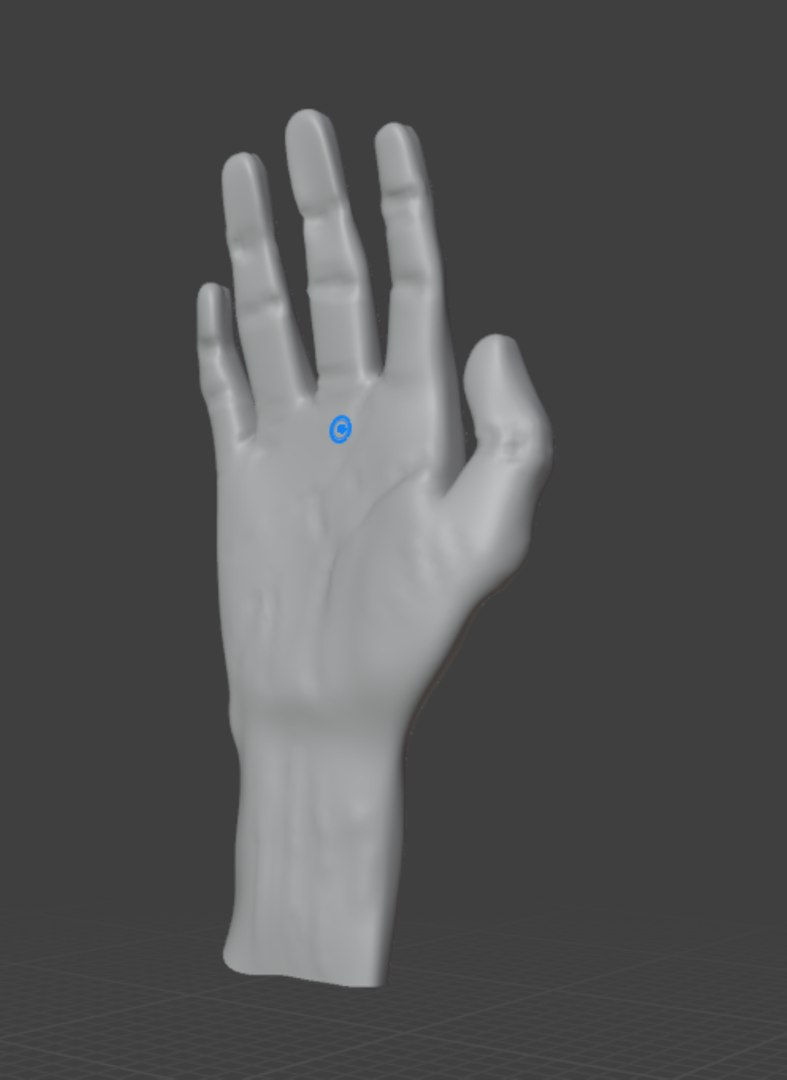 Almost Realistic Hand Model Game-ready 3D Model - TurboSquid 2357070