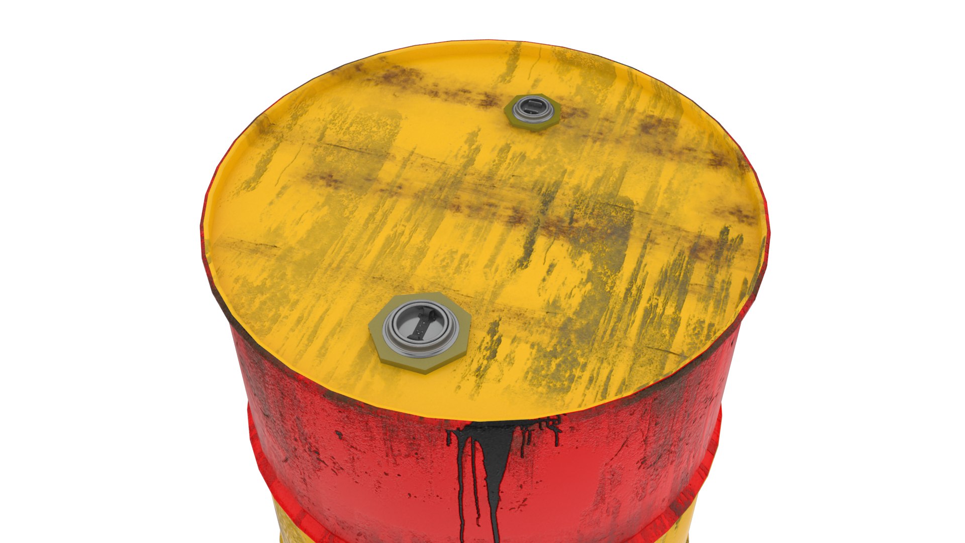 Shell oil barrel 3D model - TurboSquid 1617745