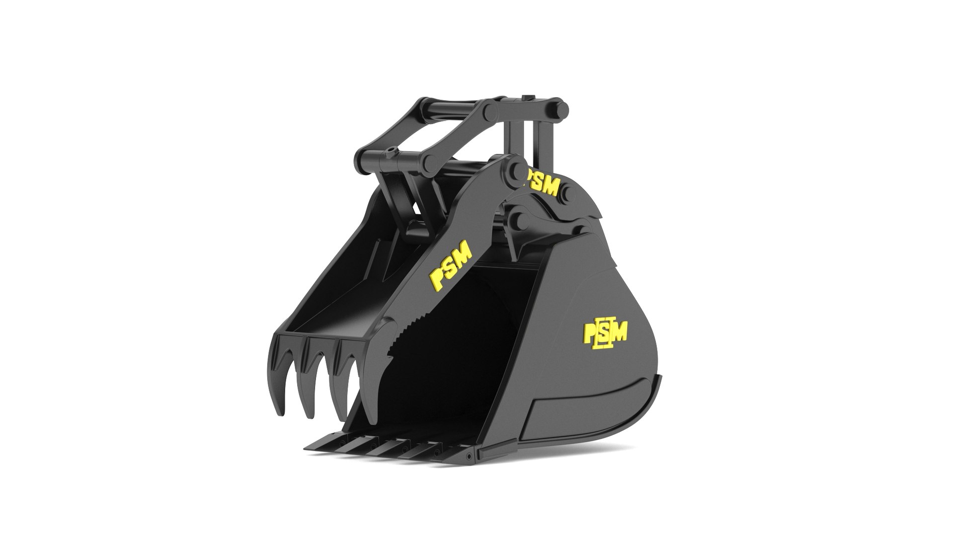 3D PSM Bucket Progressive Link Hydraulic Thumbs - TurboSquid 2240657