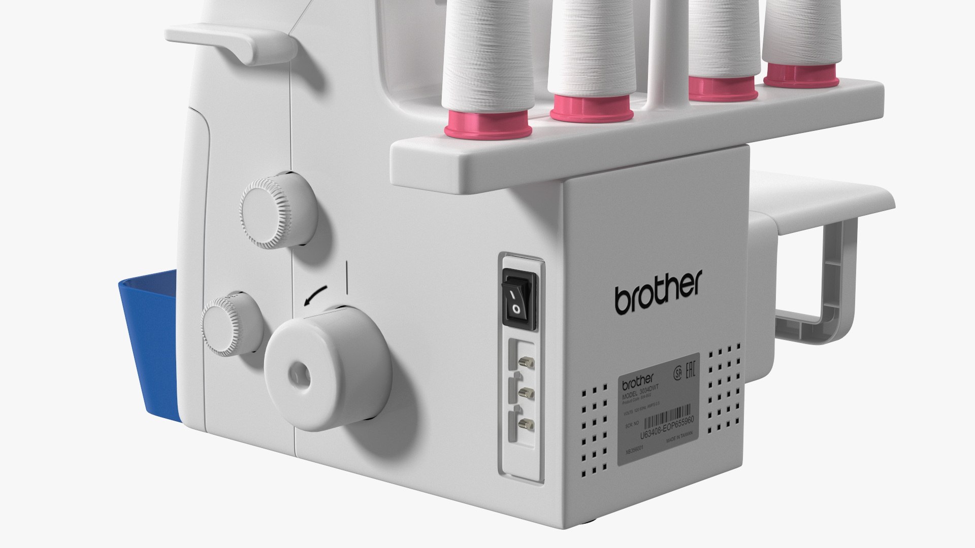 3D Model Overlock Brother 3034DWT - TurboSquid 2093417