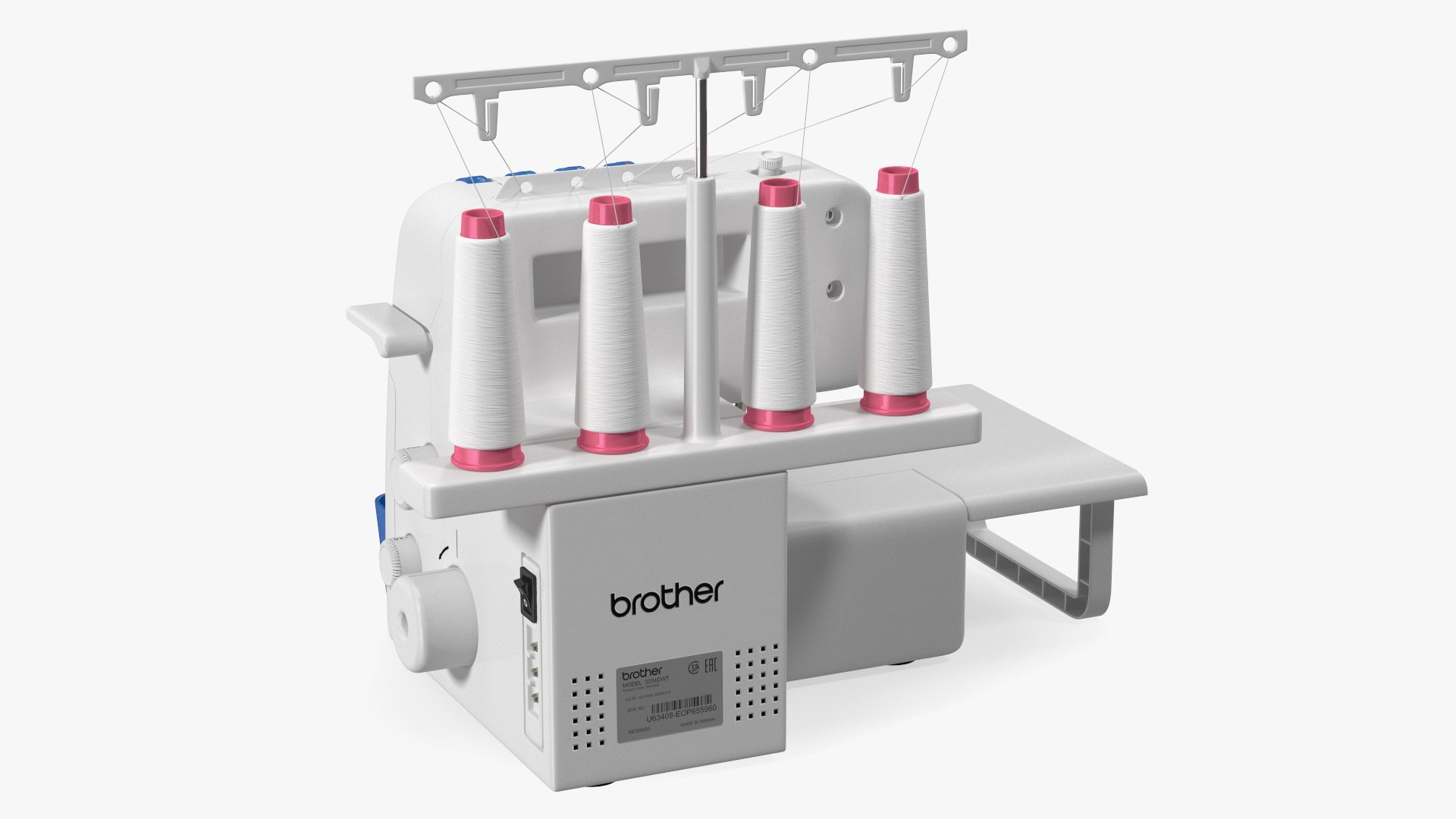 3D Model Overlock Brother 3034DWT - TurboSquid 2093417