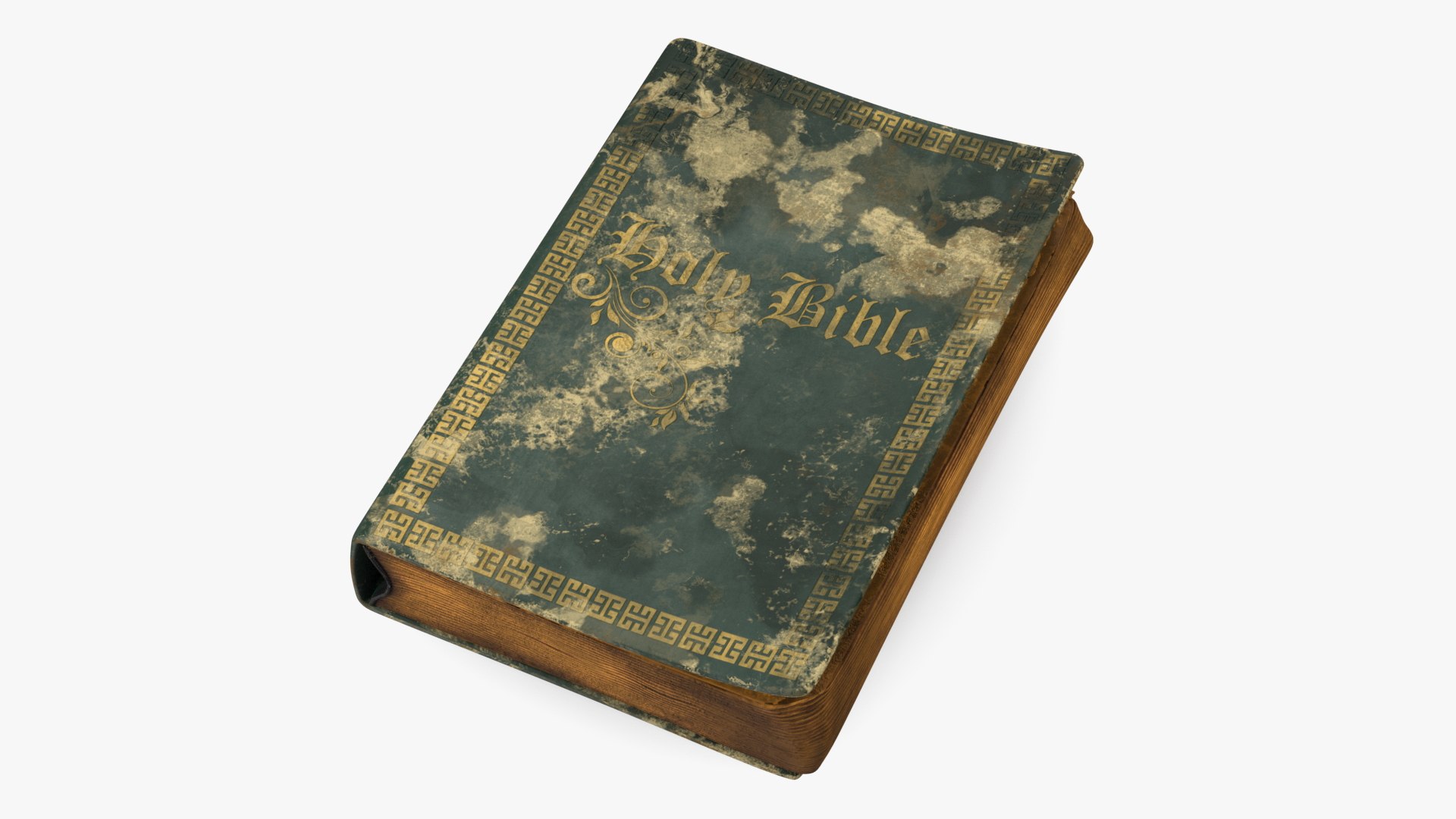 3D Very Old Closed Book - TurboSquid 2006743