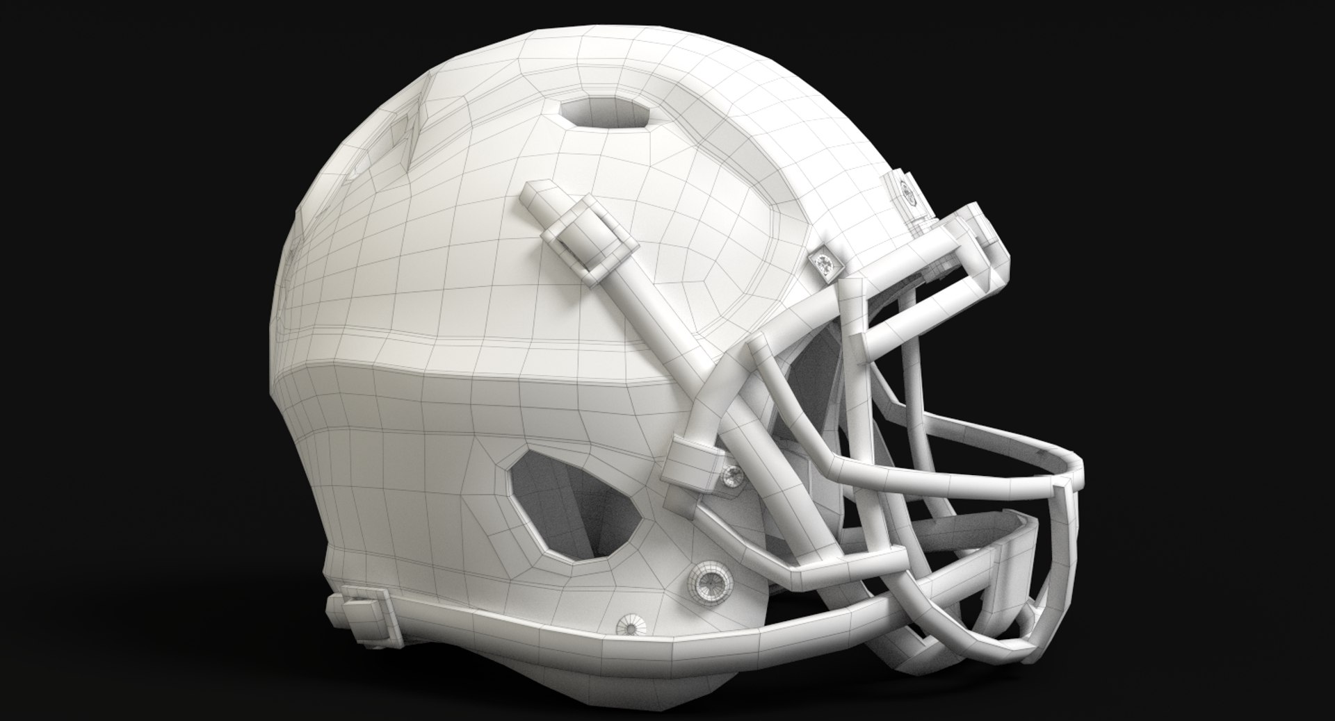 Football Helmet 3d 3ds