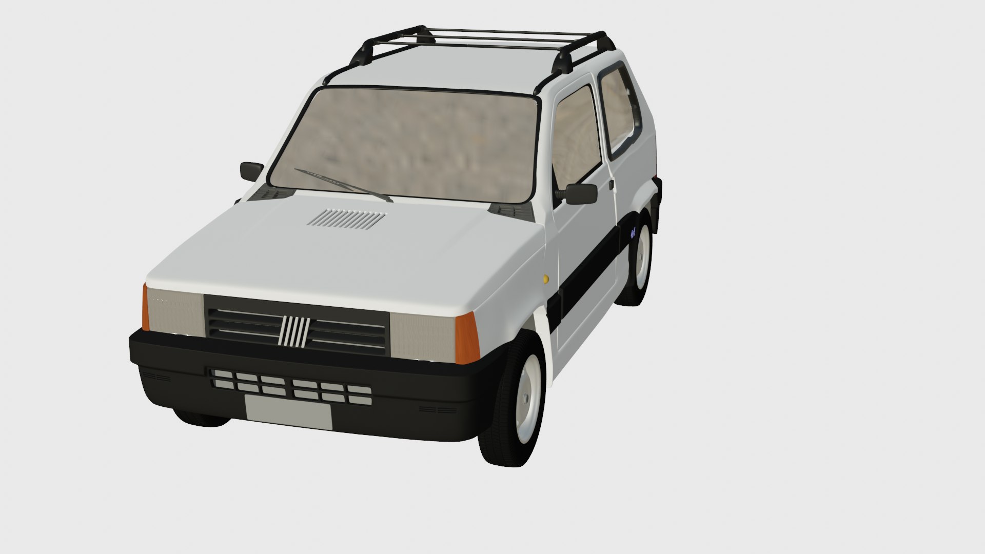 3D Model Fiat Panda - TurboSquid 1836120
