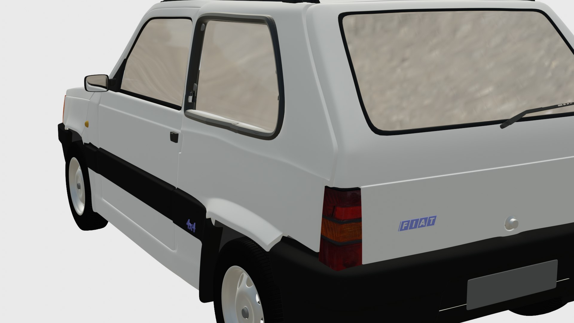 3D Model Fiat Panda - TurboSquid 1836120