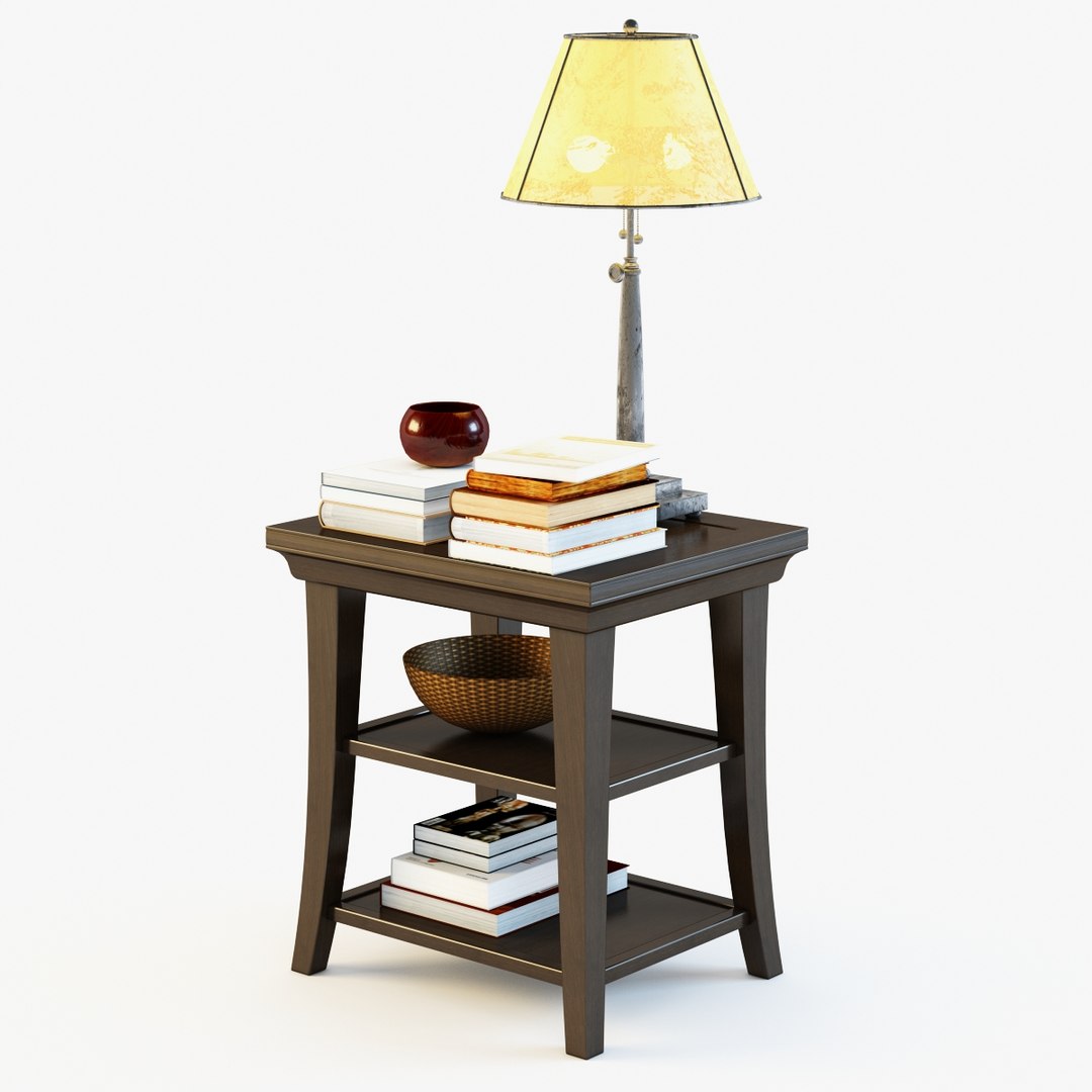 3ds Max Pottery Barn Metropolitan Table