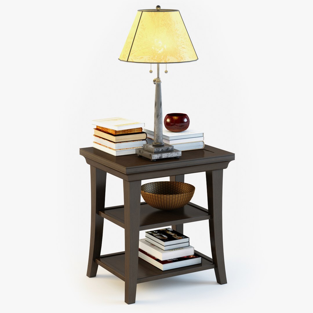 3ds Max Pottery Barn Metropolitan Table