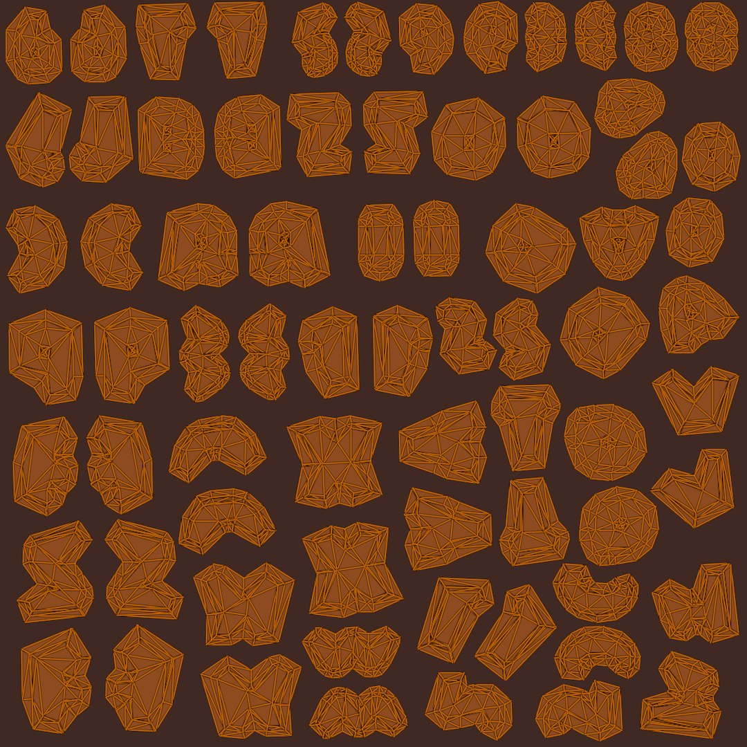 Alphabet Model - TurboSquid 2139919