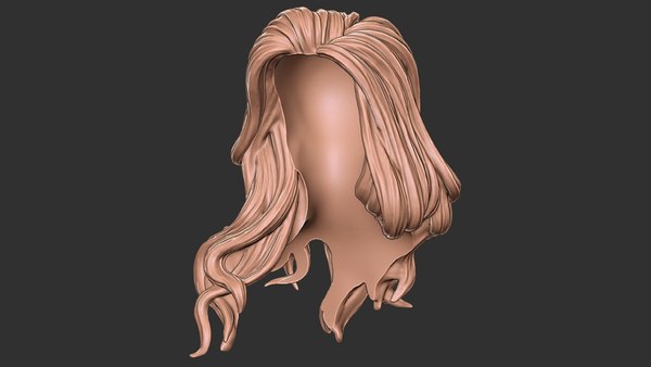 머리카락 33 3D 모델 - TurboSquid 1870598