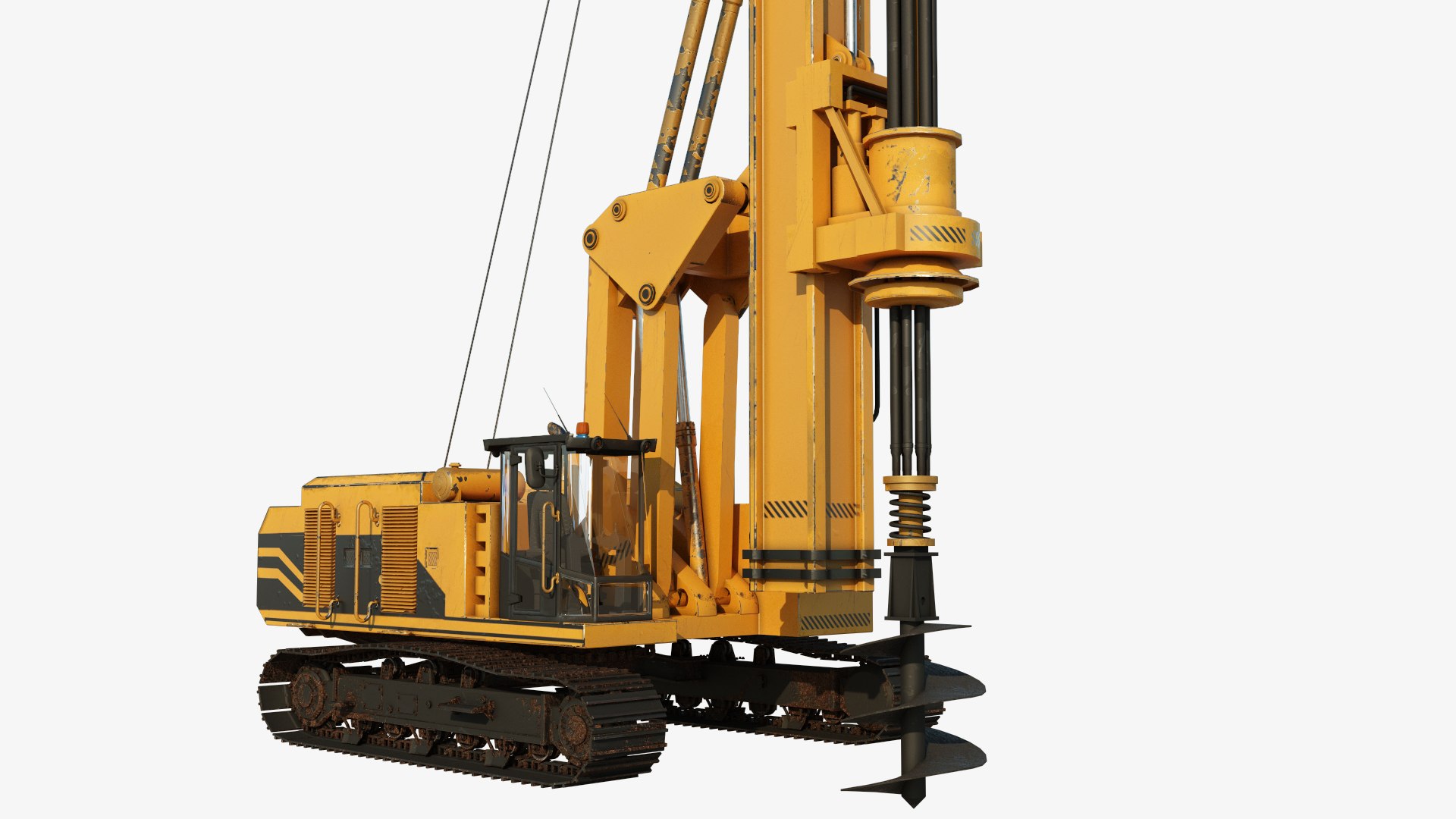 Drilling Rig Ready 3D Model - TurboSquid 1423433