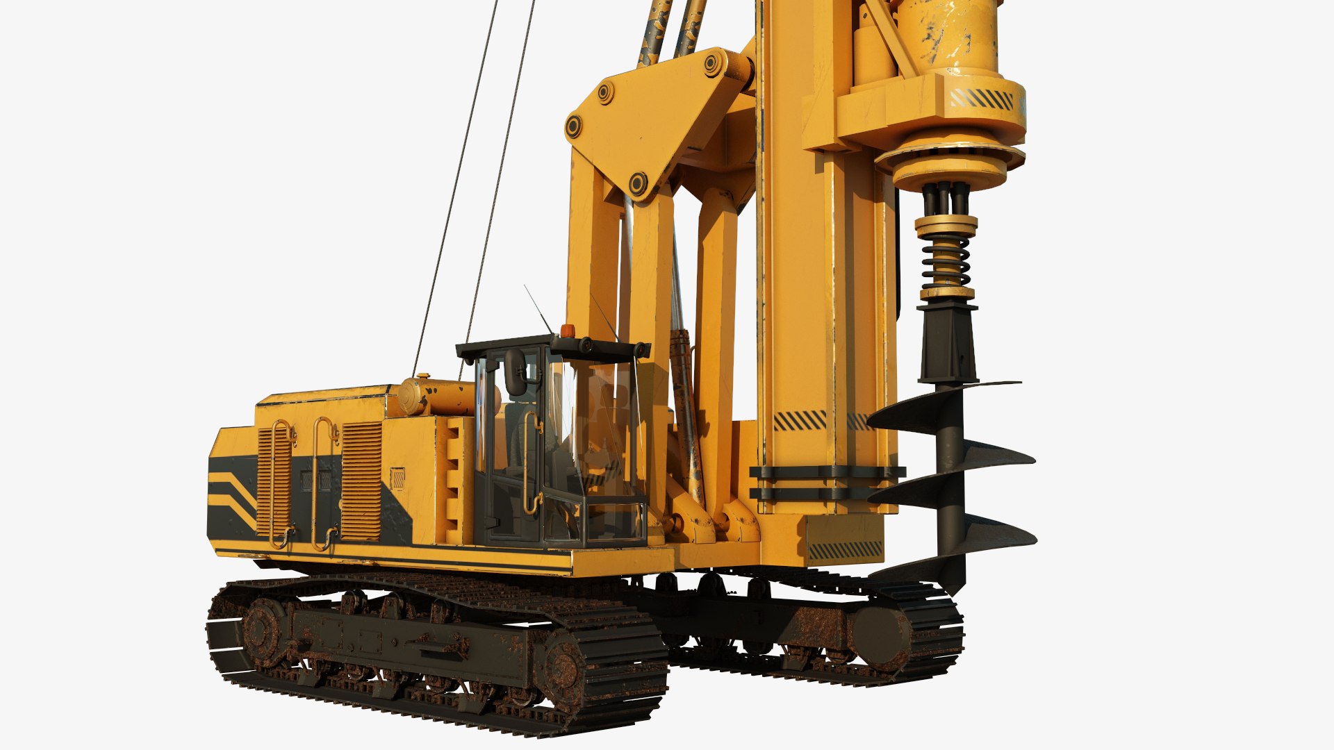 Drilling Rig Ready 3D Model - TurboSquid 1423433