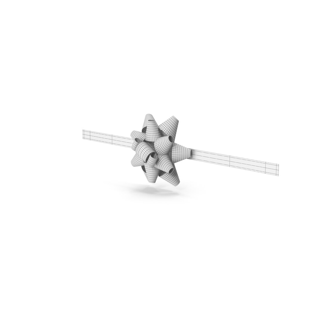 Red Gift Bow 3D Model - TurboSquid 2233379