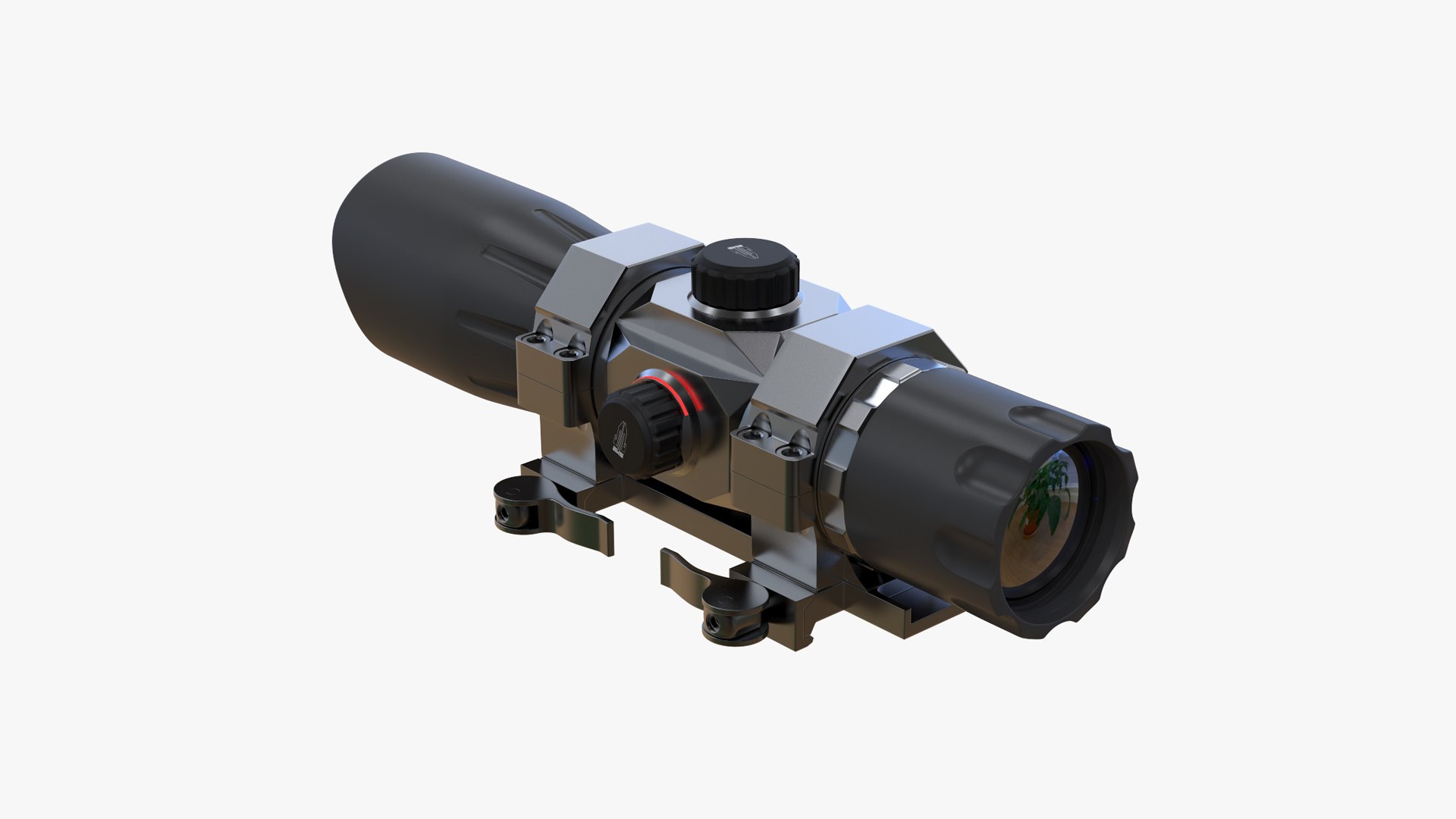 Visor Riser Adapter Dot 3D Model - TurboSquid 1499968