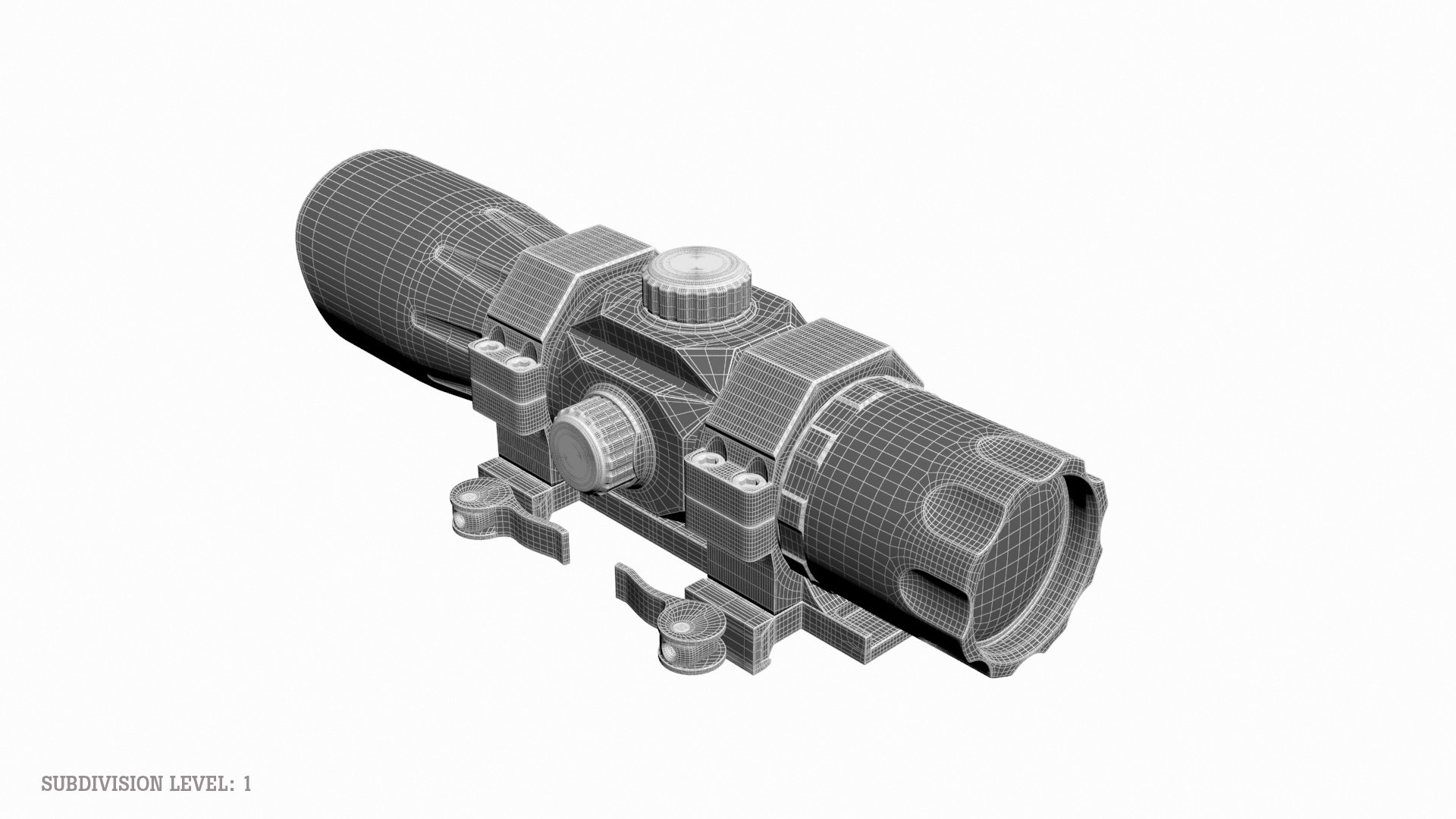 Visor Riser Adapter Dot 3D Model - TurboSquid 1499968