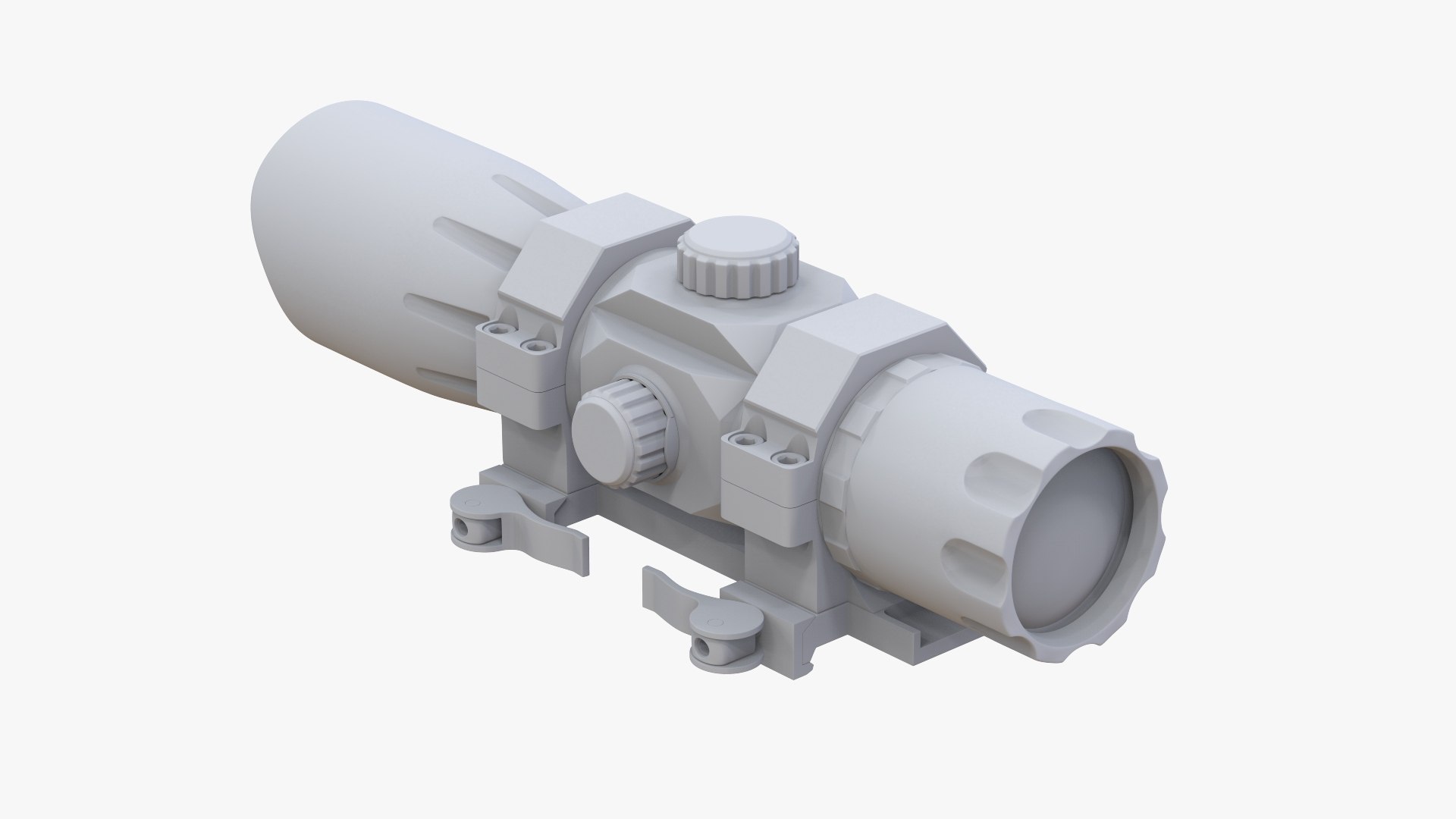 Visor Riser Adapter Dot 3D Model - TurboSquid 1499968