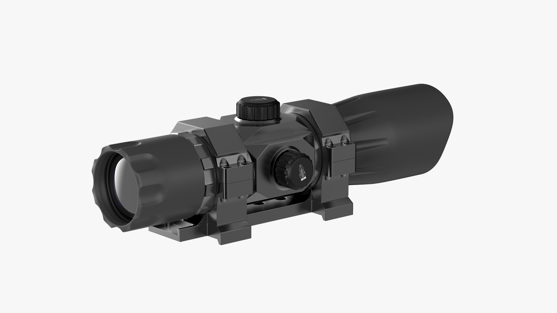 Visor Riser Adapter Dot 3D Model - TurboSquid 1499968