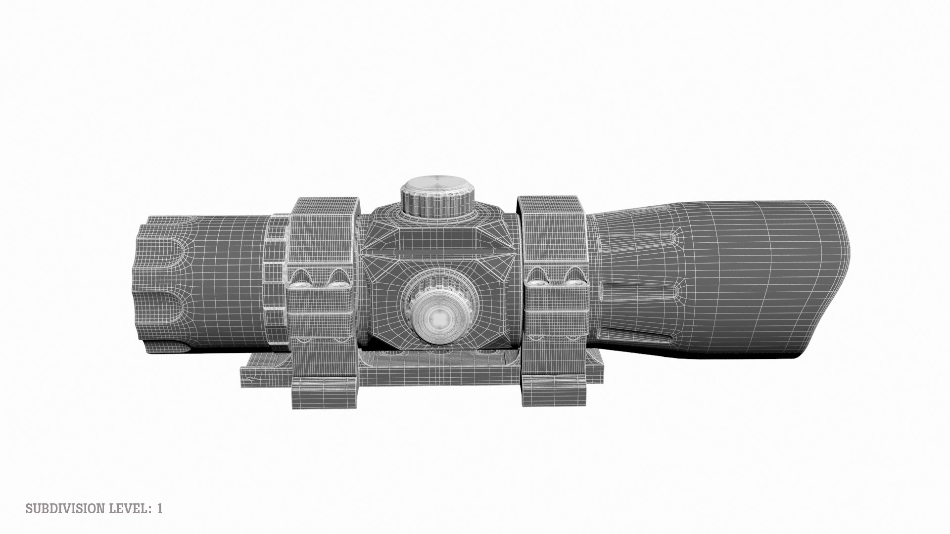 Visor Riser Adapter Dot 3D Model - TurboSquid 1499968