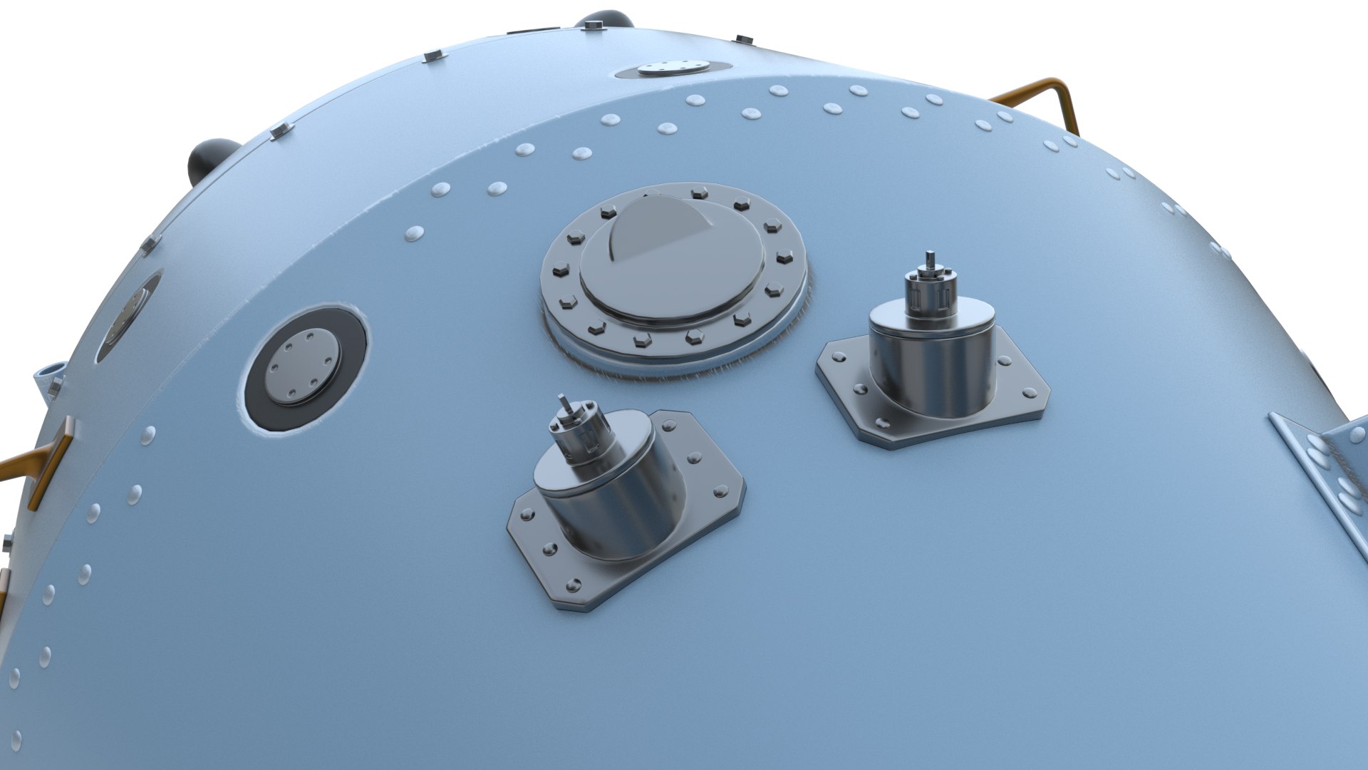 Rds-1 Nuclear Bomb 3D Model - TurboSquid 1197605