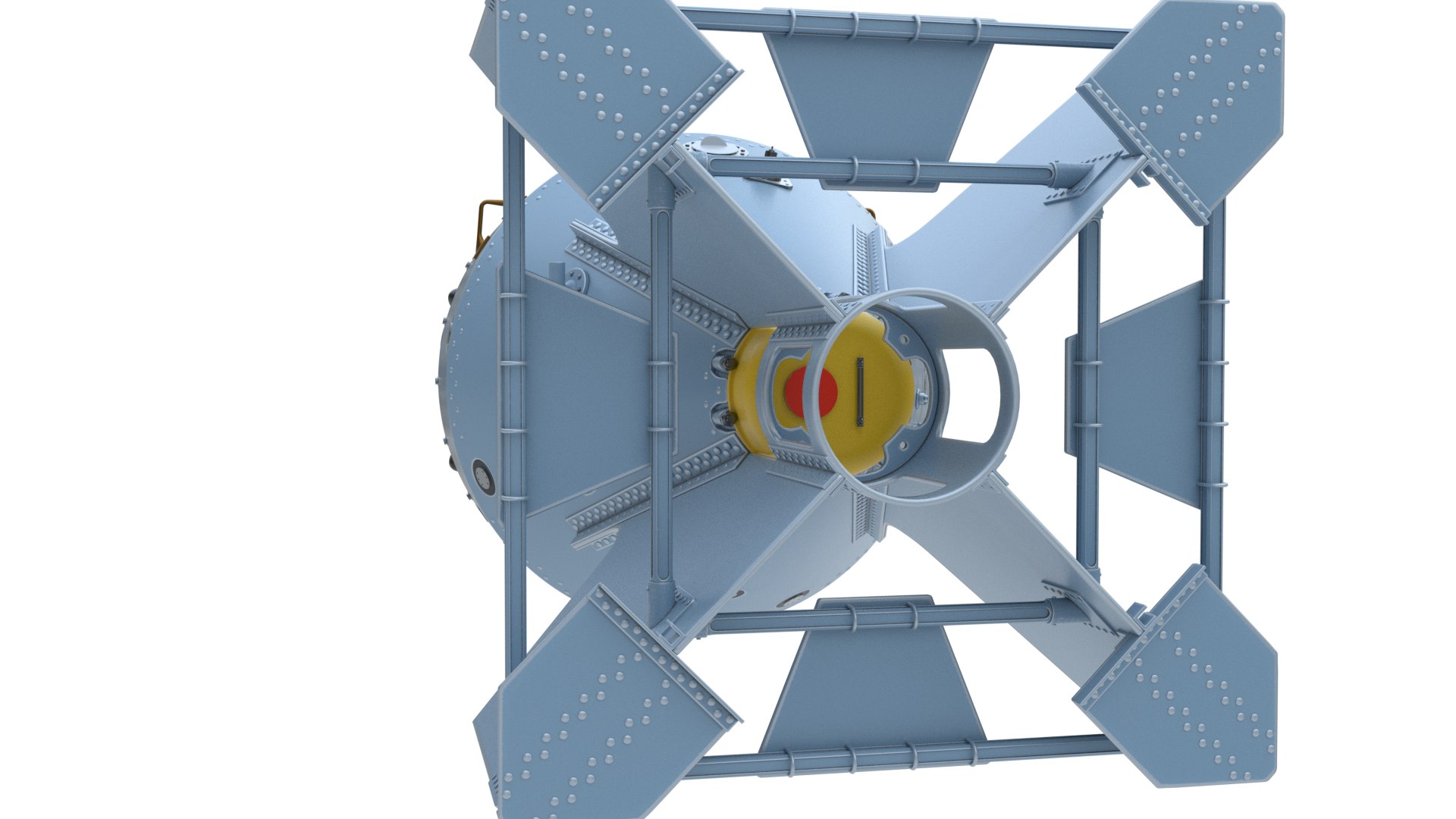 Rds-1 Nuclear Bomb 3D Model - TurboSquid 1197605