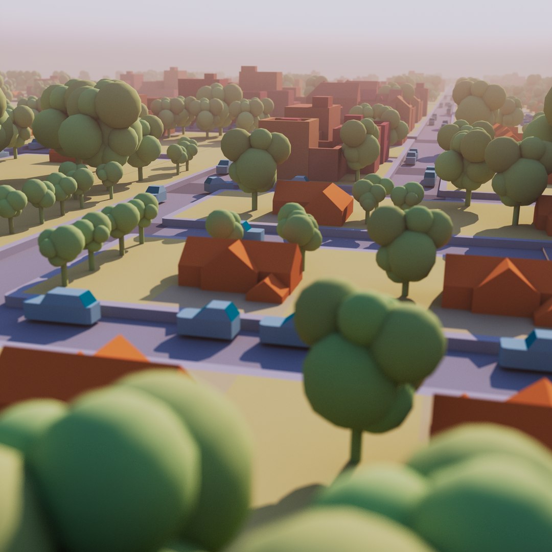 Modular City Builder Set 3D Model - TurboSquid 1768505