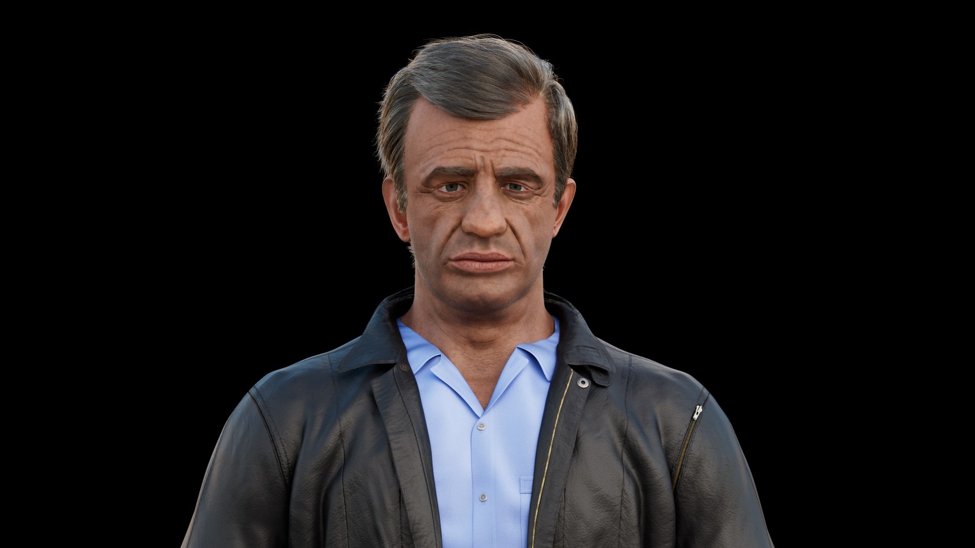3D Jean-Paul Belmondo - TurboSquid 2116455