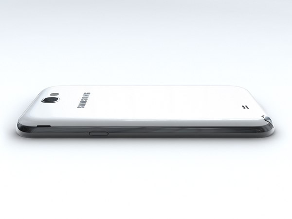 samsung galaxy note ii 3d model