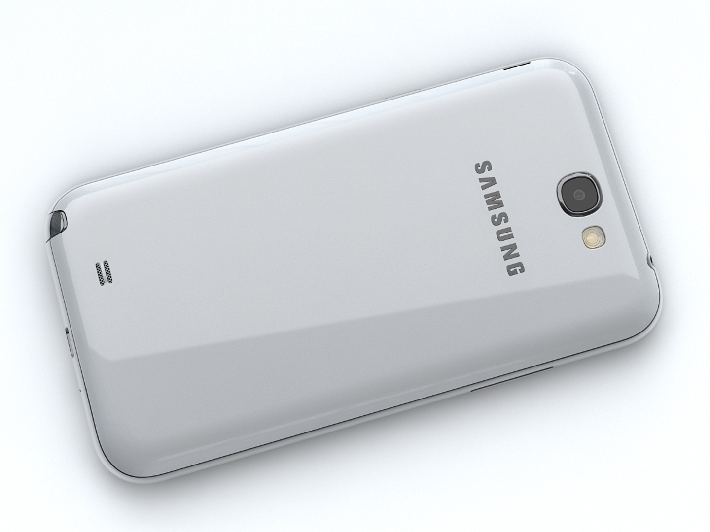 samsung galaxy note ii 3d model