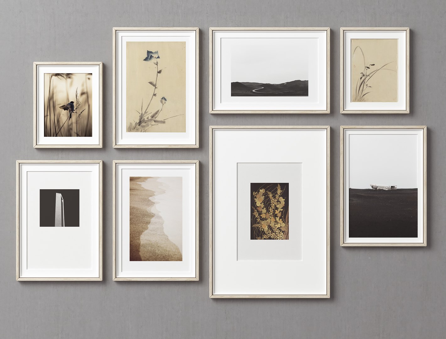 Picture Frames Set-435 3D Model - TurboSquid 2090706