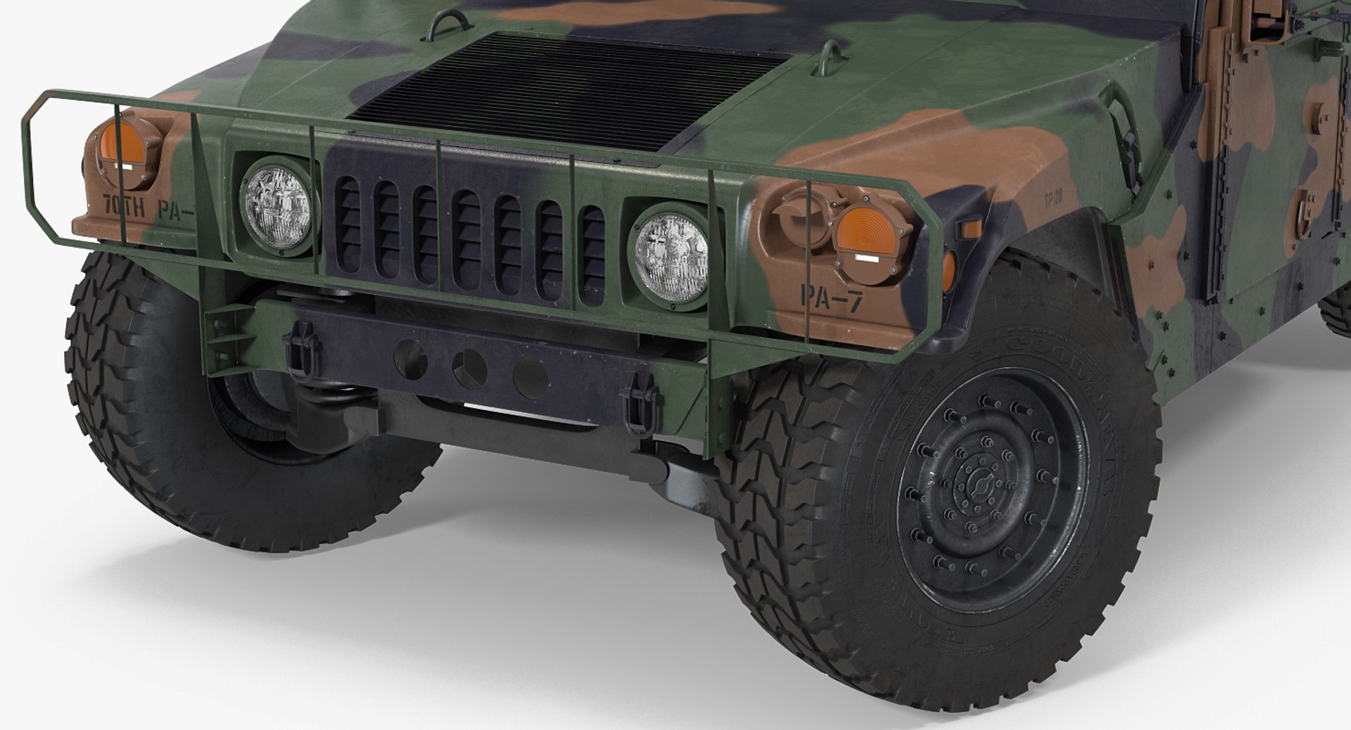 3d max humvee m1151 enhanced armament