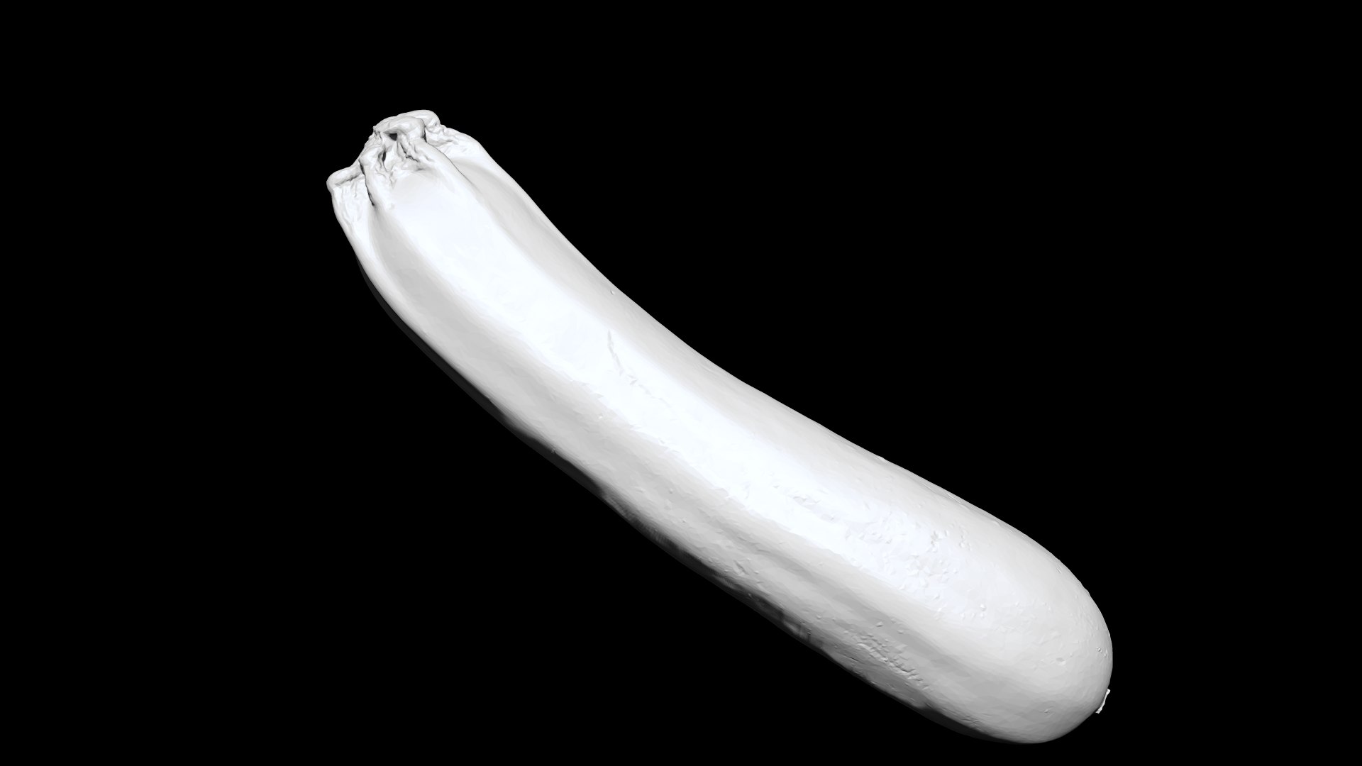 Zucchini 3D CT Scan Model Decimate 3 Percent 3D - TurboSquid 1932387