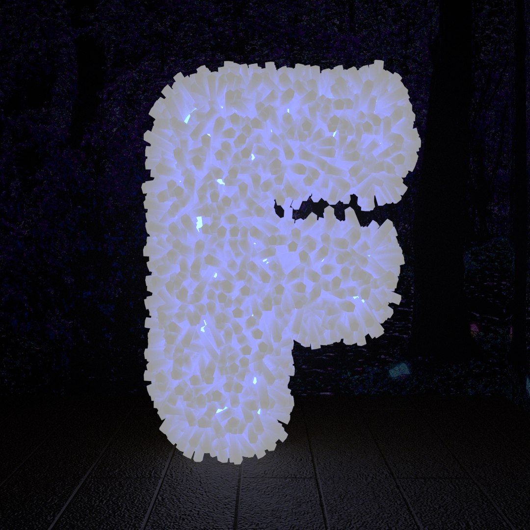 Light Letter 3D Model - TurboSquid 1638424