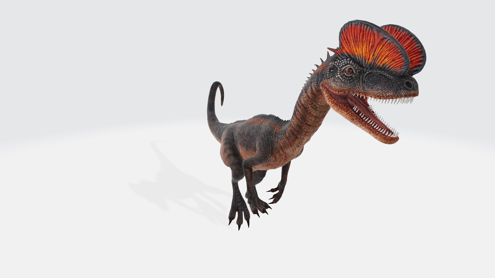 3D Dilophosaurus Model - TurboSquid 2346290