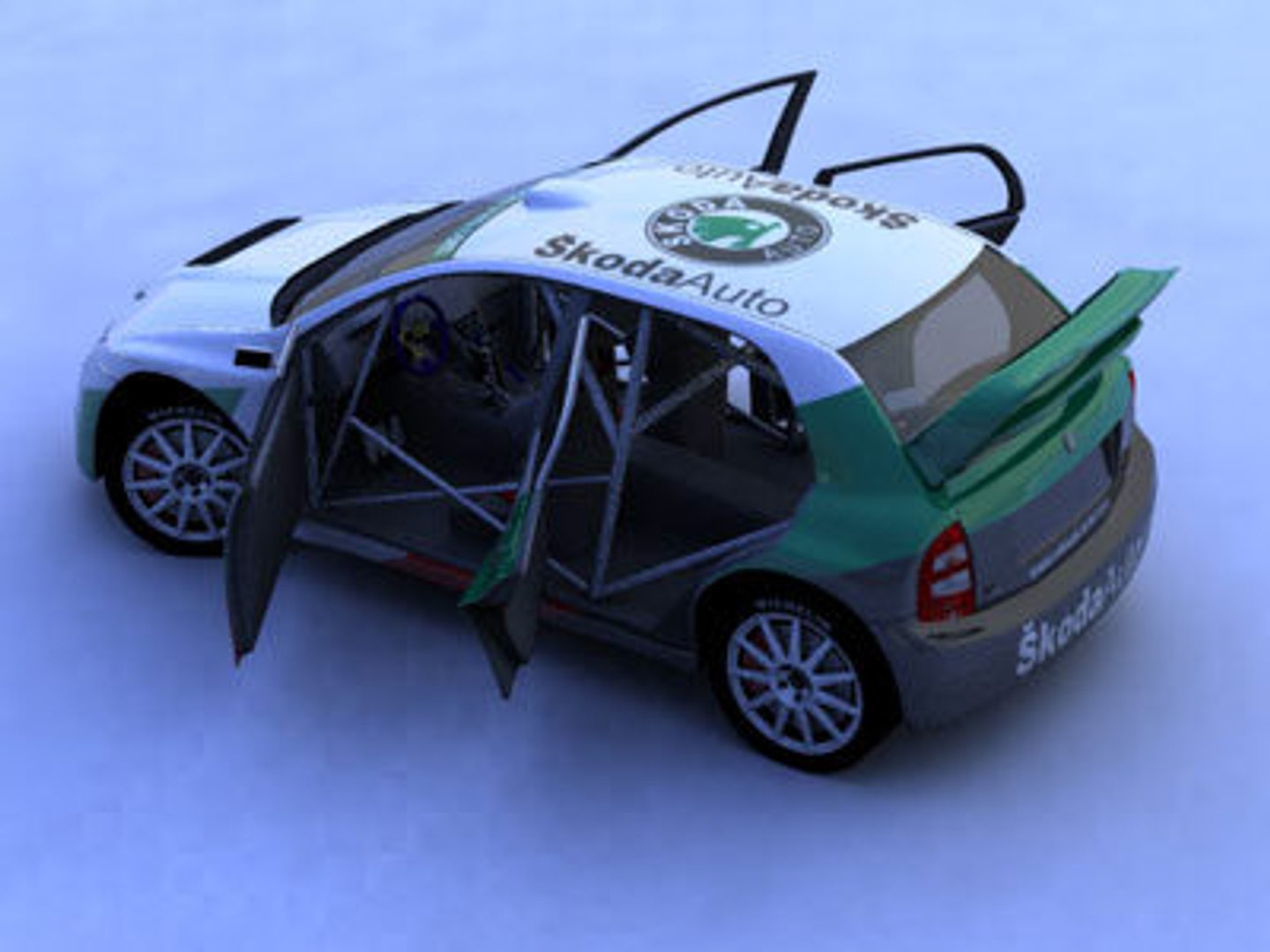 Wrc Cars 3d Model