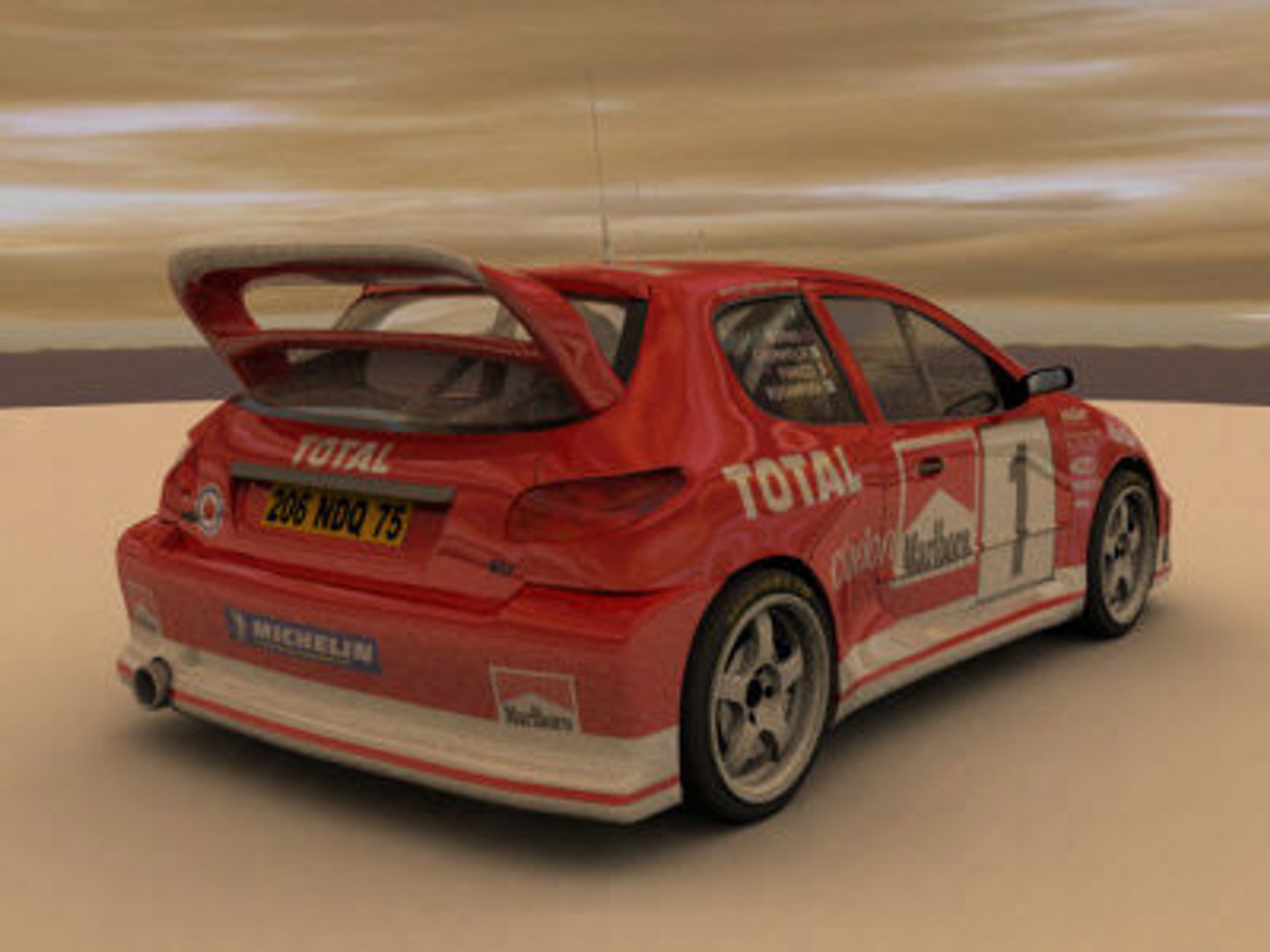 Wrc Cars 3d Model