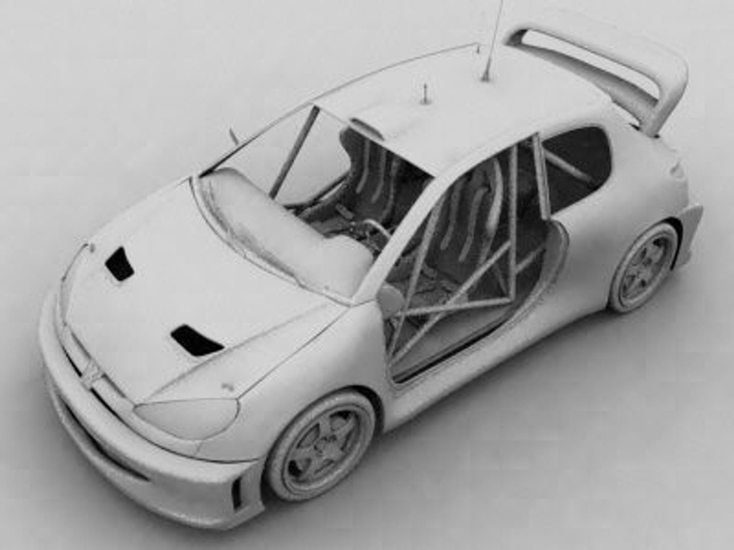 Wrc Cars 3d Model