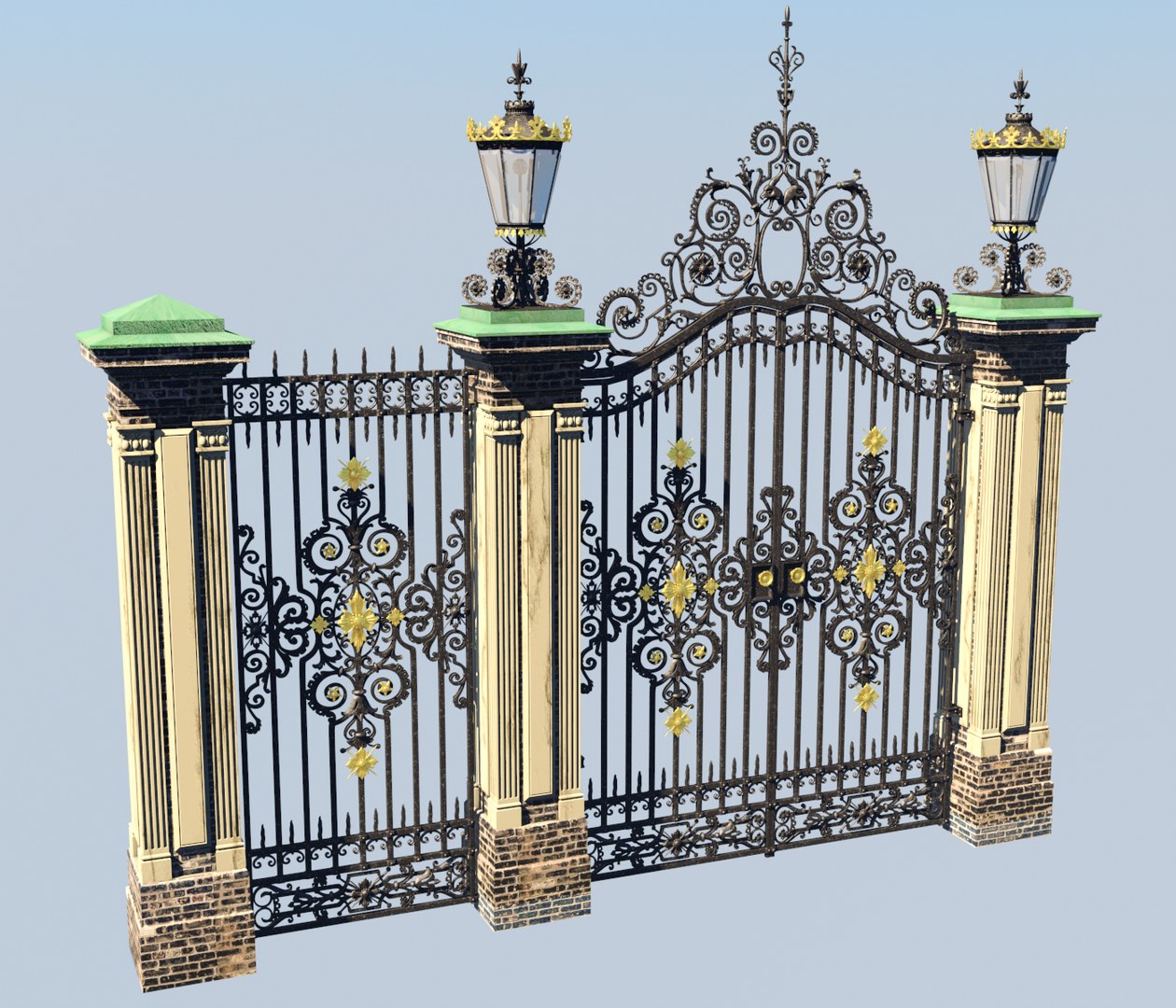 3d Metallic Gate