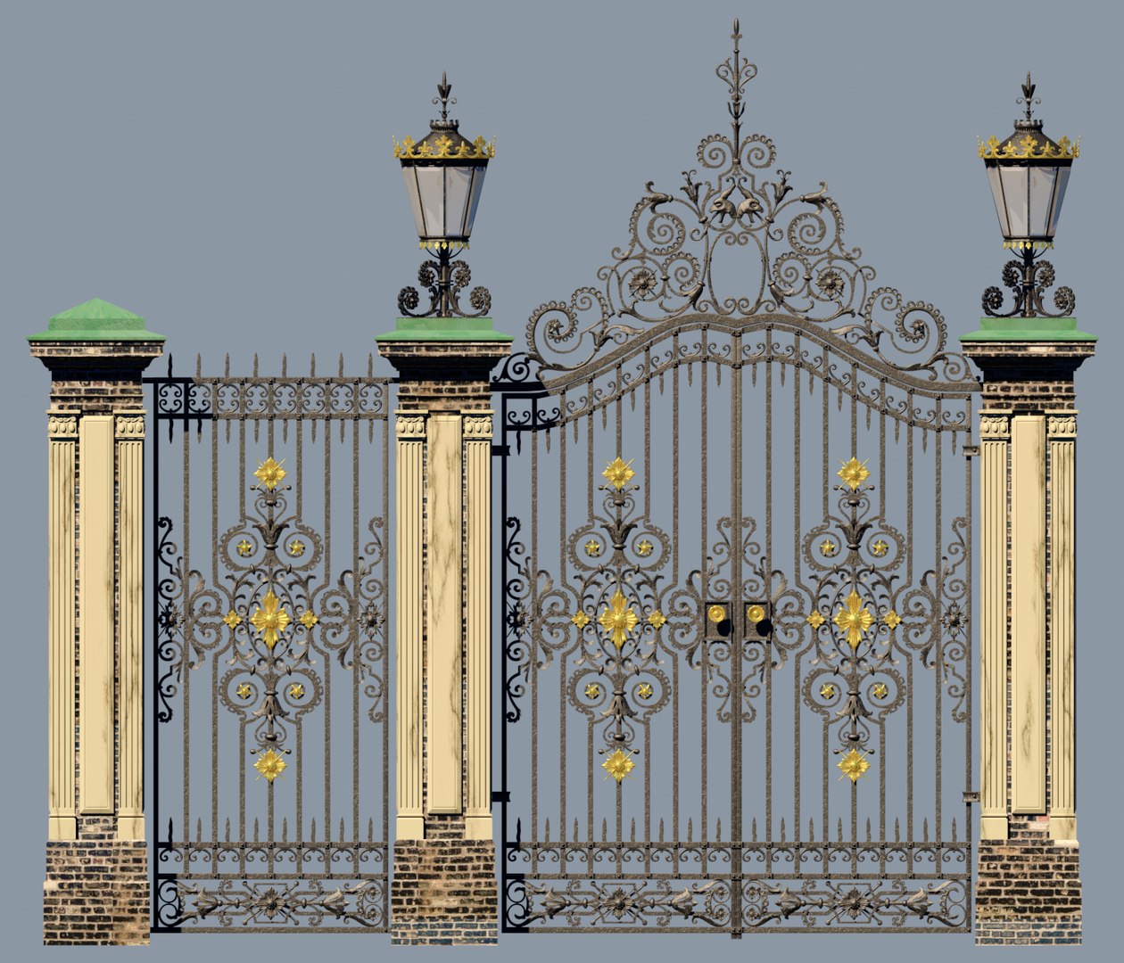 3d Metallic Gate