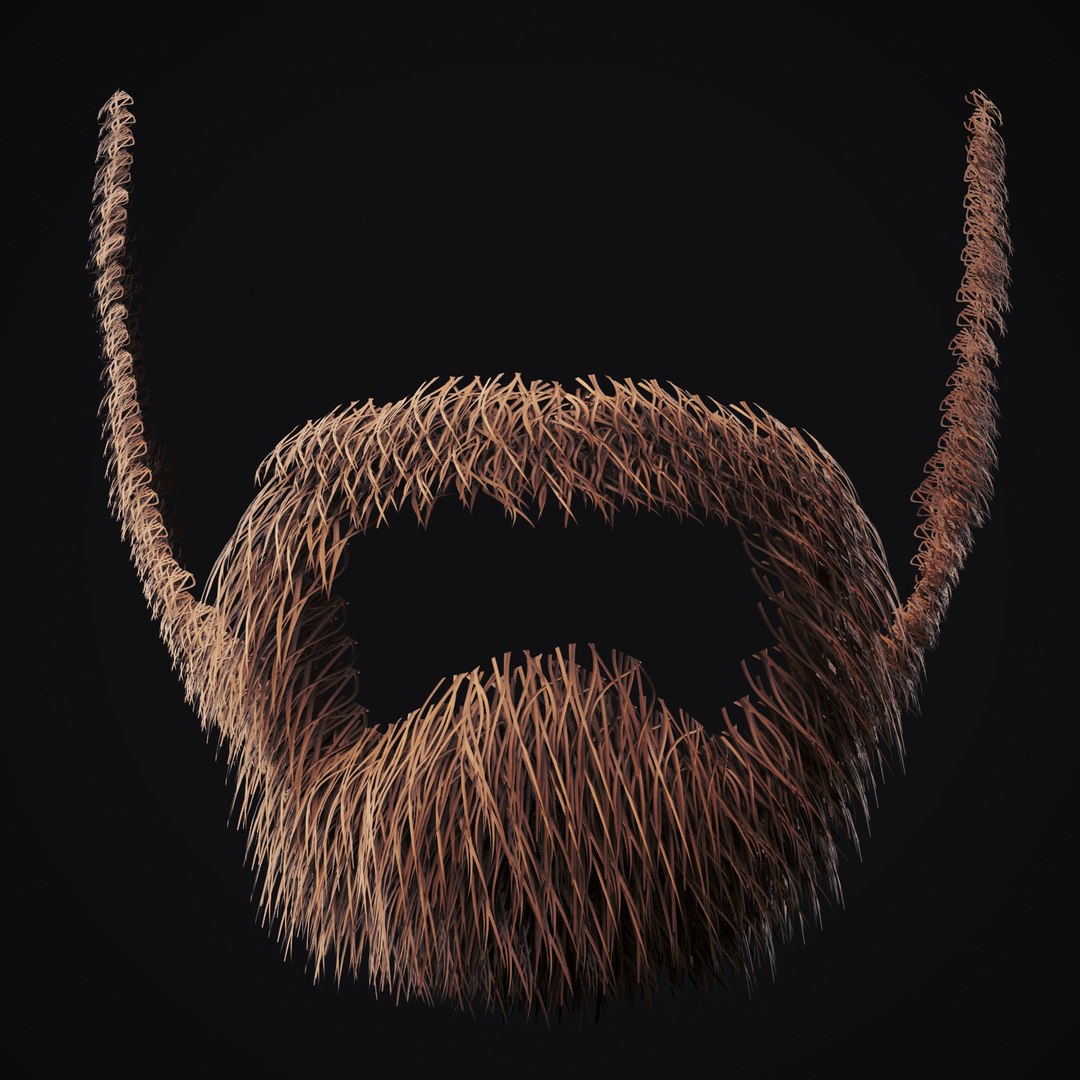 3D Beard 19 - TurboSquid 1489878